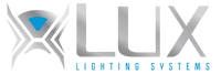 LED Rock Light LUX Logo Rocker Switch - LUX Lighting Systems